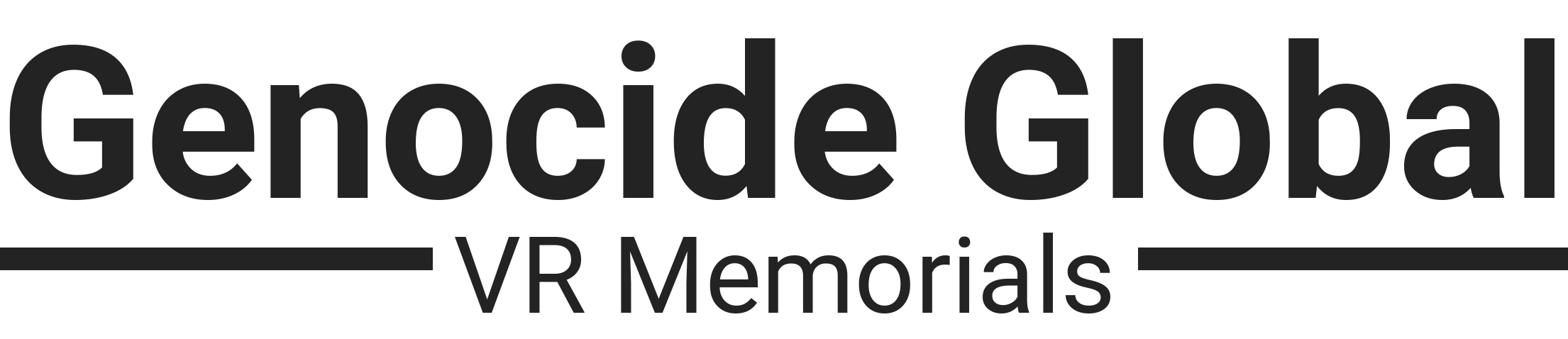 Genocide Global VR Memorials – Working to never forget